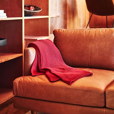 West elm haven loft leather sofa store