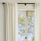 Linen Cotton Ladder Sheer Curtain - Light & Airy Design | West Elm
