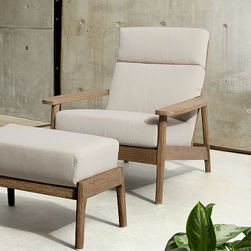 Mid century high back lounge chair store