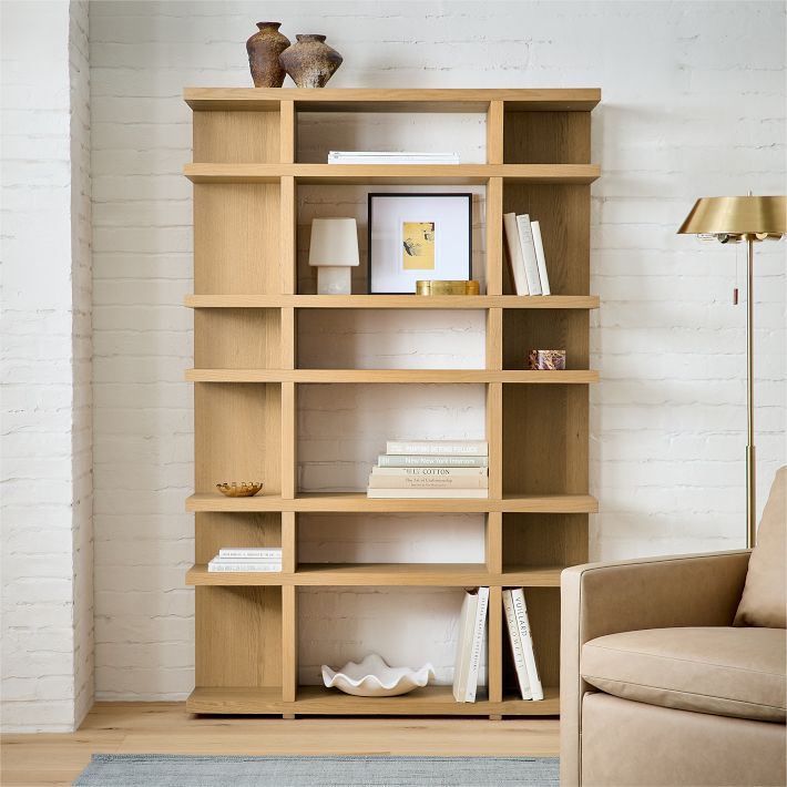 Wallace Modular Narrow Shelf Unit (48") | West Elm