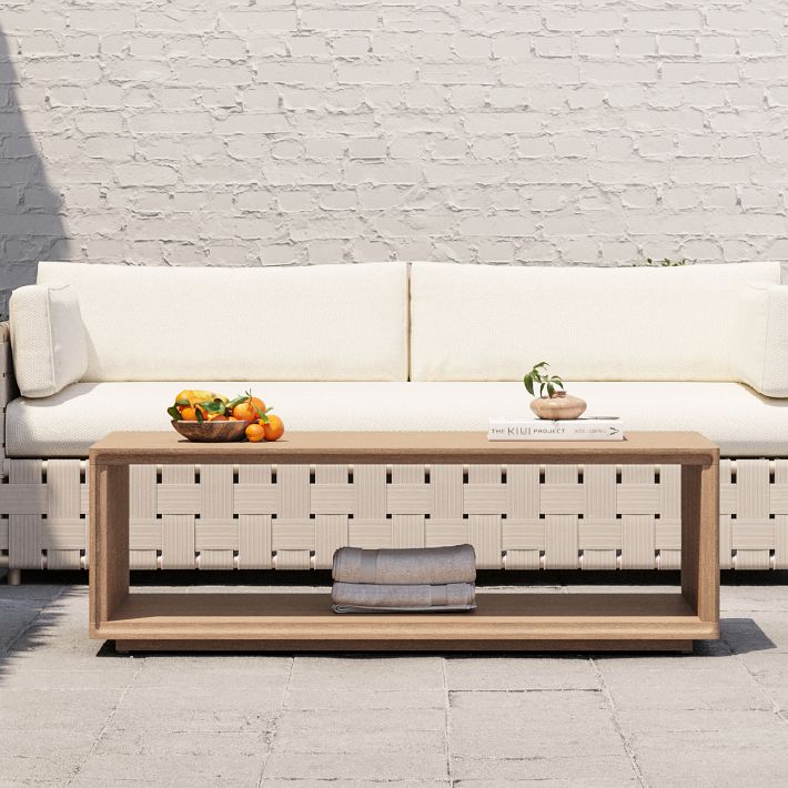 Calla Outdoor Coffee Table (48") | West Elm