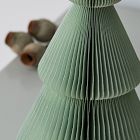 Tonal Green Decorative Paper Tabletop Trees | West Elm