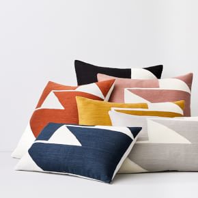 Crewel Steps Pillow Cover | West Elm