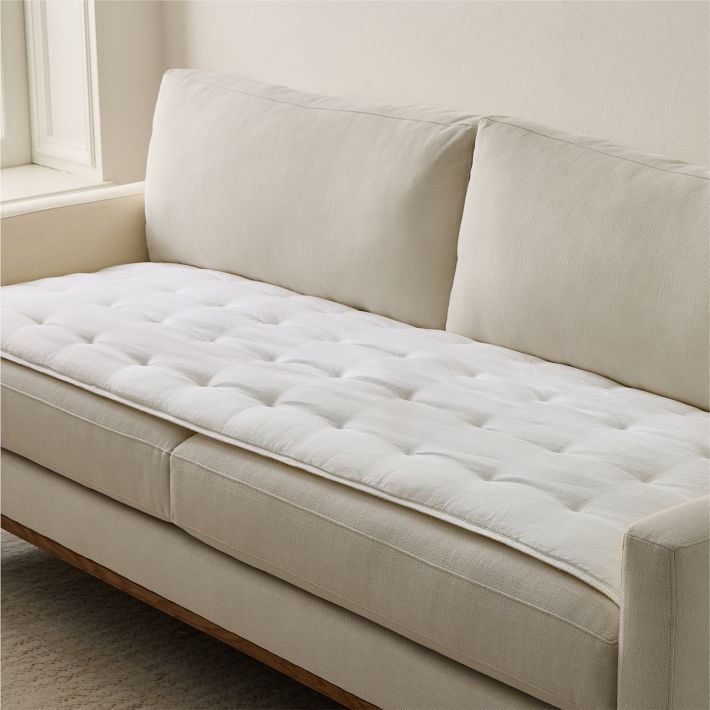 Quilted Sofa Overlay | West Elm