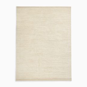 Abstract Line Shag Wool Rug | West Elm
