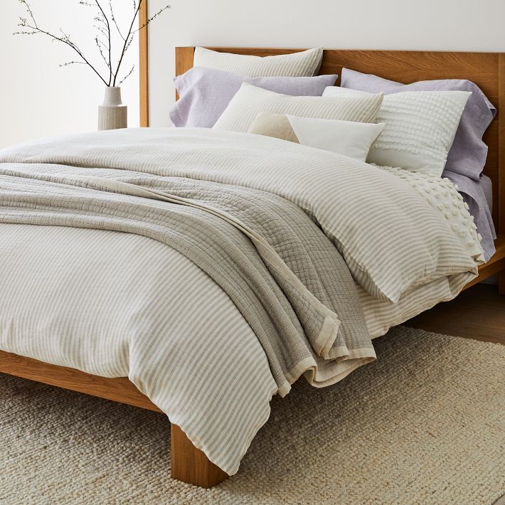 Reversible Double Cloth Blanket | West Elm