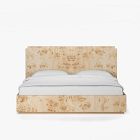 Finlo Burled Wood Bed | West Elm