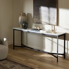 Michael Marble Console Table (78") | West Elm