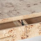 Finlo Burled 3-Drawer Desk (54") | West Elm