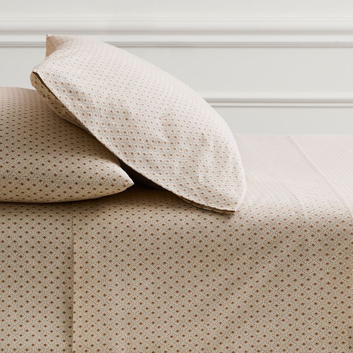 Pierce & Ward Deco Diamond Sheet Set | West Elm