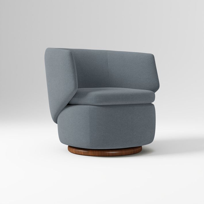 Open Box: Crescent Swivel Chair | West Elm