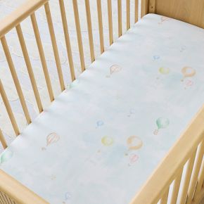 Joseph Altuzarra Hot Air Balloon Crib Sheet | West Elm