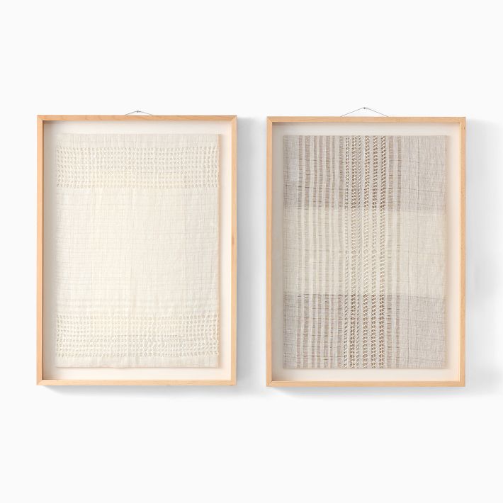 Drawn Patchwork Thread Wall Art | West Elm