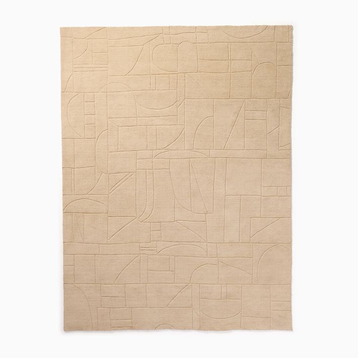 Viewpoint Carved Wool Rug | West Elm