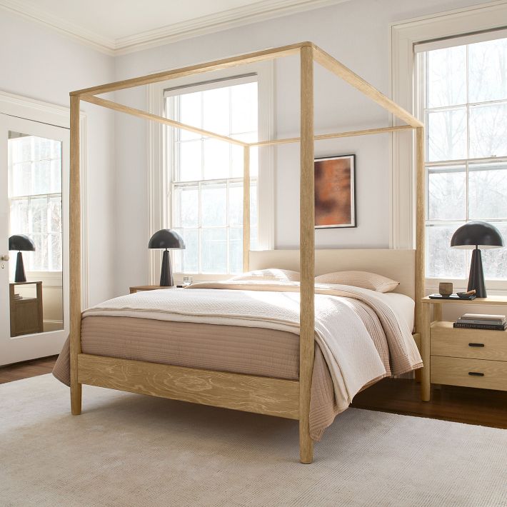 West Elm Canopy Bed