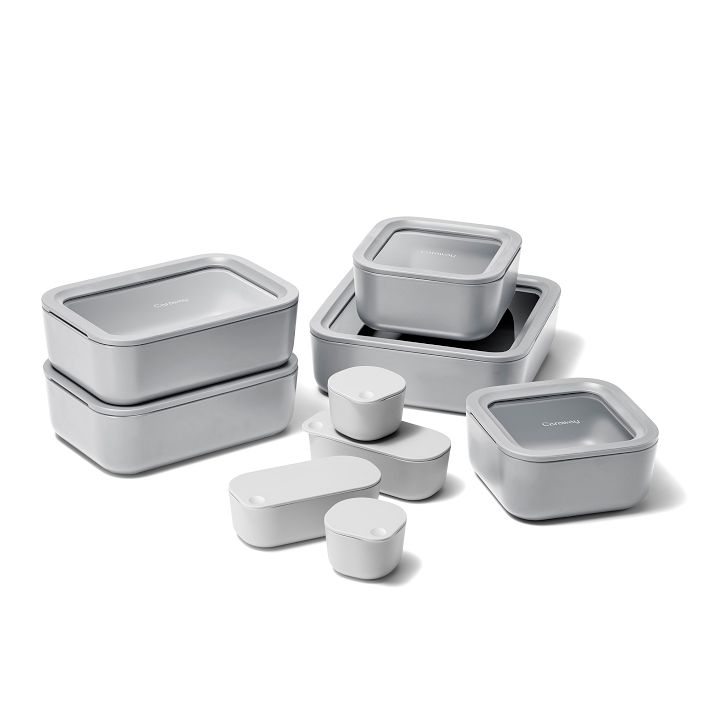 Caraway 14-Piece Glass Food Storage Set | West Elm