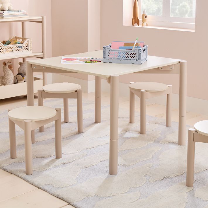 Moon Height-Adjustable Play Table (34") | West Elm