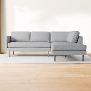 Axel 2 Piece Terminal Chaise Sectional | Sofa With Chaise | West Elm