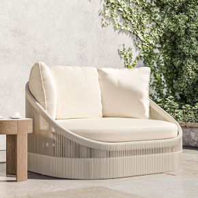 Porto Outdoor Statement Lounge Chair - Modern Comfort | West Elm
