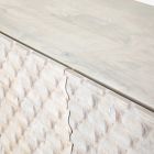 Round Cut Media Console (82") | West Elm