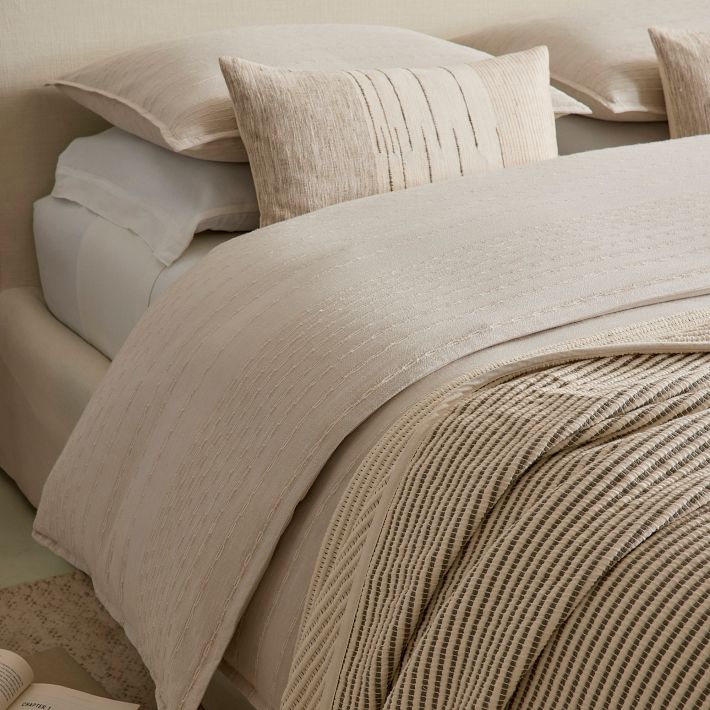 Reese Linen Cotton Duvet Cover & Shams | West Elm