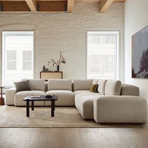 Quinten 5-Piece L-Shaped Chair Sectional | West Elm
