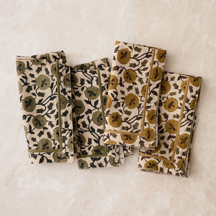 Laney Floral Napkin Sets | West Elm