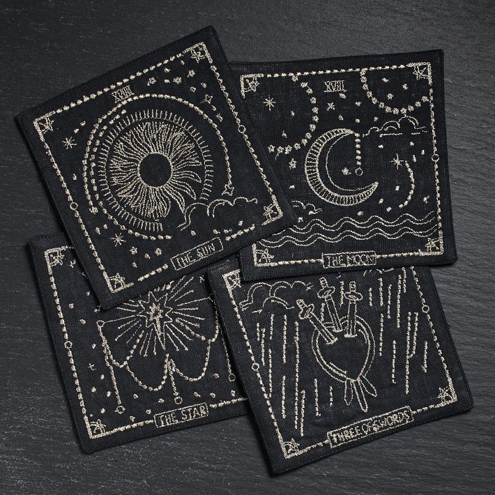 Curiosity Halloween Cocktail Napkins (Set of 4) | West Elm