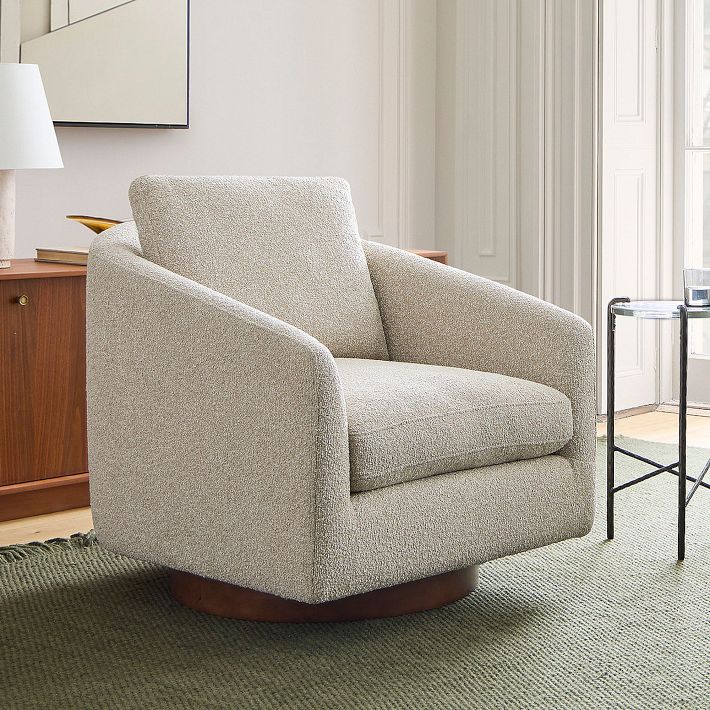 Imogene Swivel Chair | West Elm