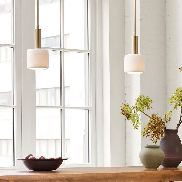 Anders Porcelain Pendant (5"–14") | West Elm
