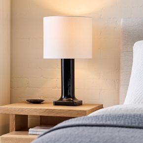 Helena Glass Table Lamp (21.5") | West Elm