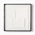 Rowan Layered Paper Dimensional Wall Art | West Elm