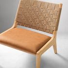 Dunham Leather Slipper Chair | West Elm