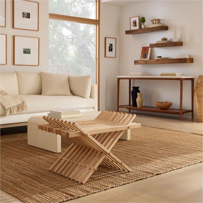 StoneWon Designs Co. Modern Maple Folding Bench & Table | West Elm