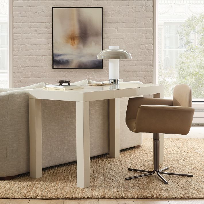 Parsons High Gloss Desk (48") | West Elm
