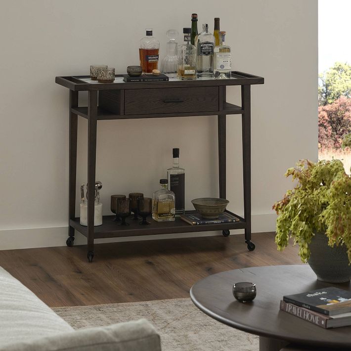 Nameen Bar Cart (39") | West Elm