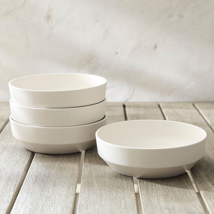 Modern Melamine Outdoor Pasta Bowl Sets | West Elm