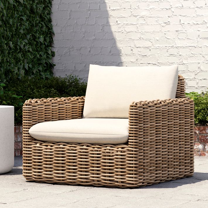 Westport Slim Profile Outdoor Lounge Chair | West Elm