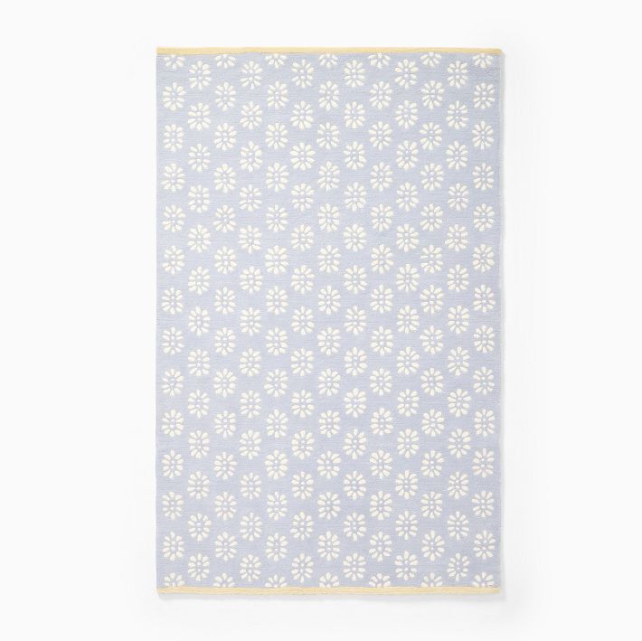 Mini Palm Pattern Rug | West Elm