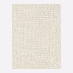 Slub Stripe Wool Rug | West Elm