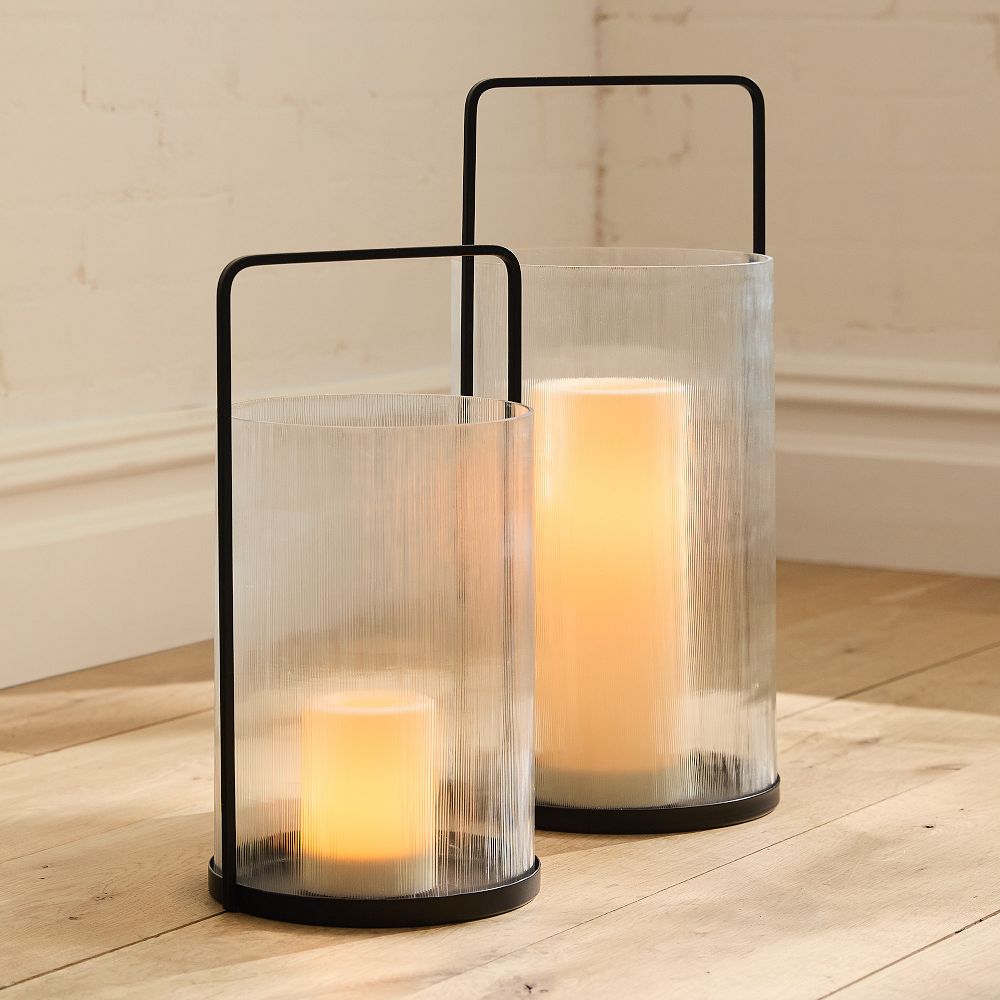 Thin Metal Lanterns | West Elm