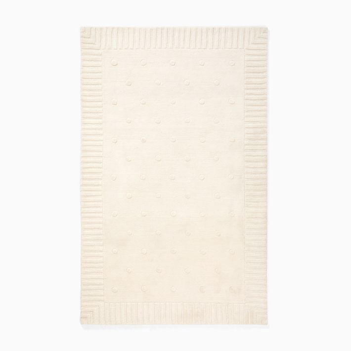 Dot Border Rug | West Elm