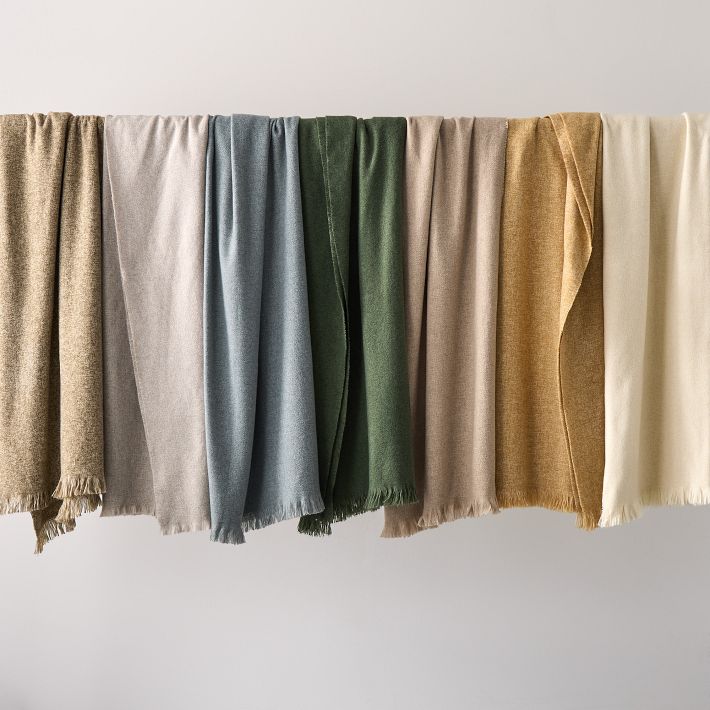 Brushed Woven Throw | West Elm