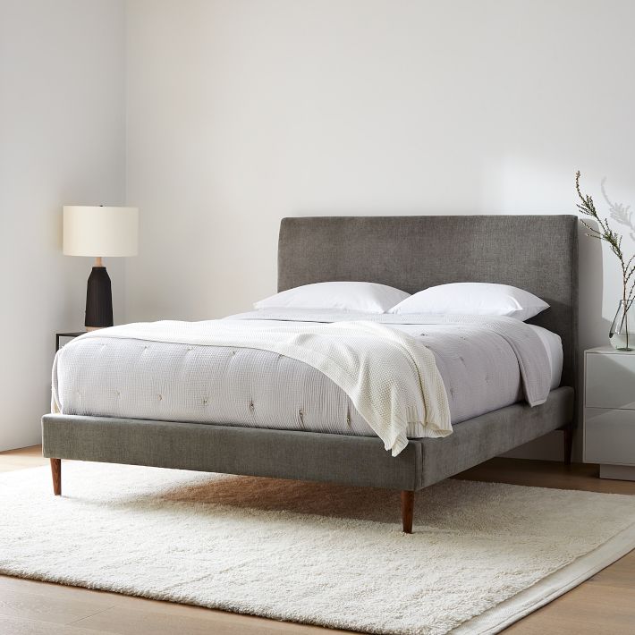 Andes Bed - Wood Legs | West Elm