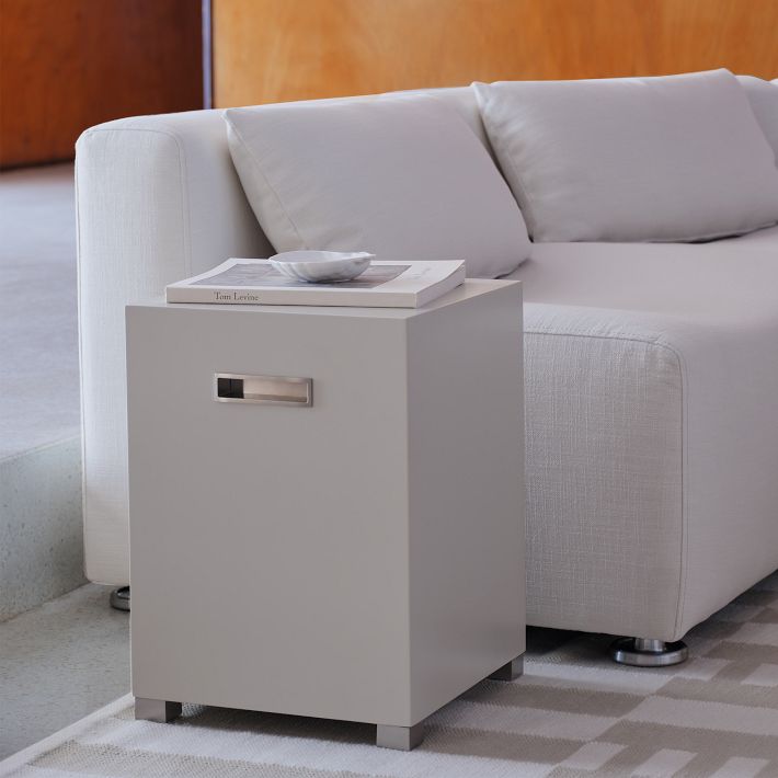 Billy Cotton Lacquered Side Table (13") | West Elm