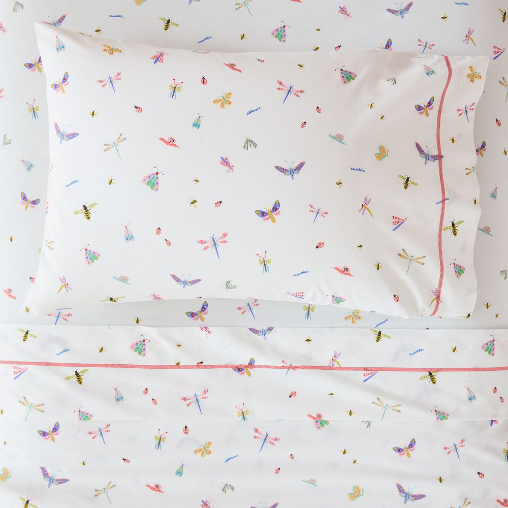 Little Garden Bugs Sheet Set | West Elm