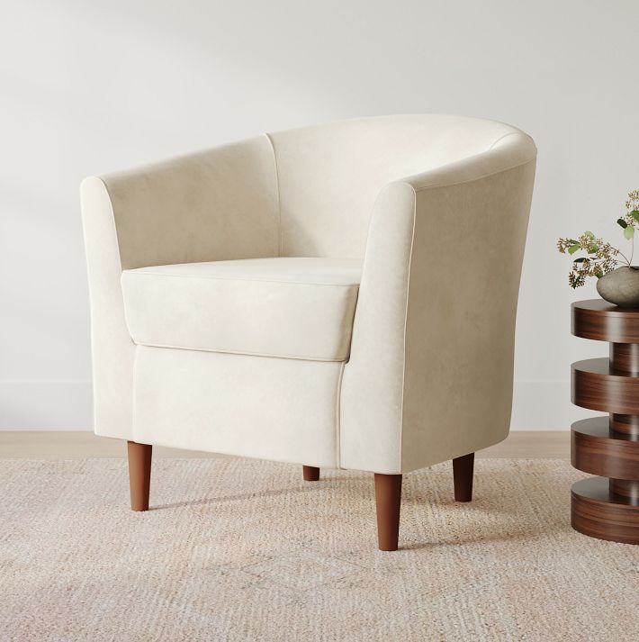 Mila Chair - Handcrafted Living Room Elegance | West Elm