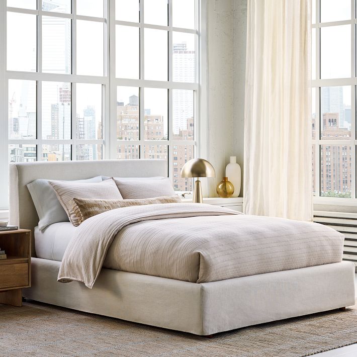 Haven Slipcover Bed | West Elm