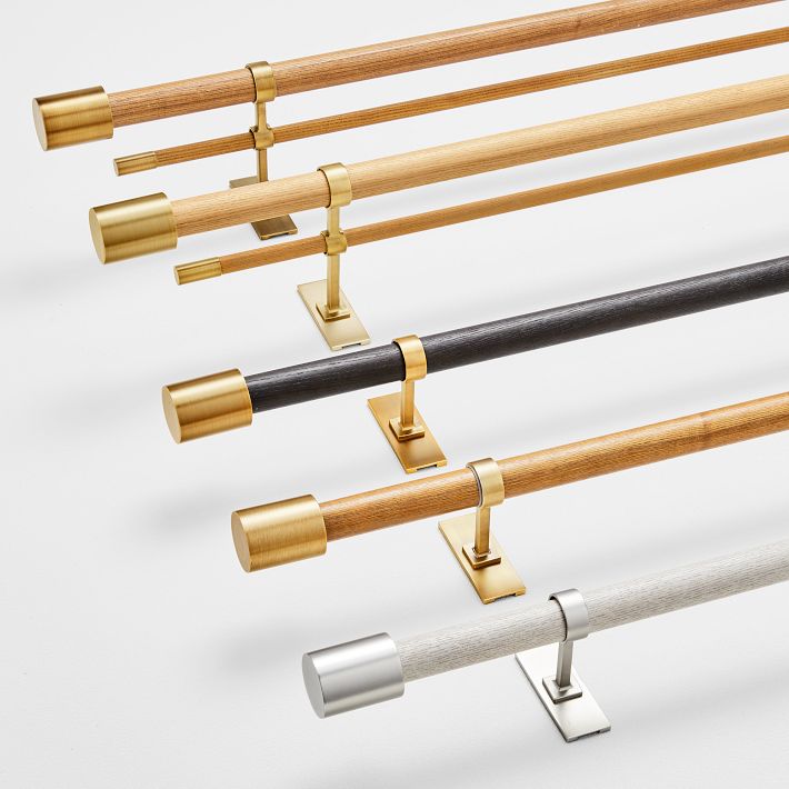 Mid Century Curtain Rods