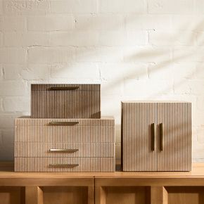 Modern Fluted Jewellery Boxes | West Elm